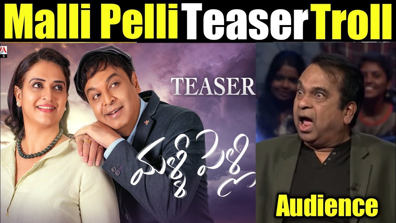 Malli Pelli Teaser Troll | Malli Pelli Movie Teaser Troll | Naresh ...