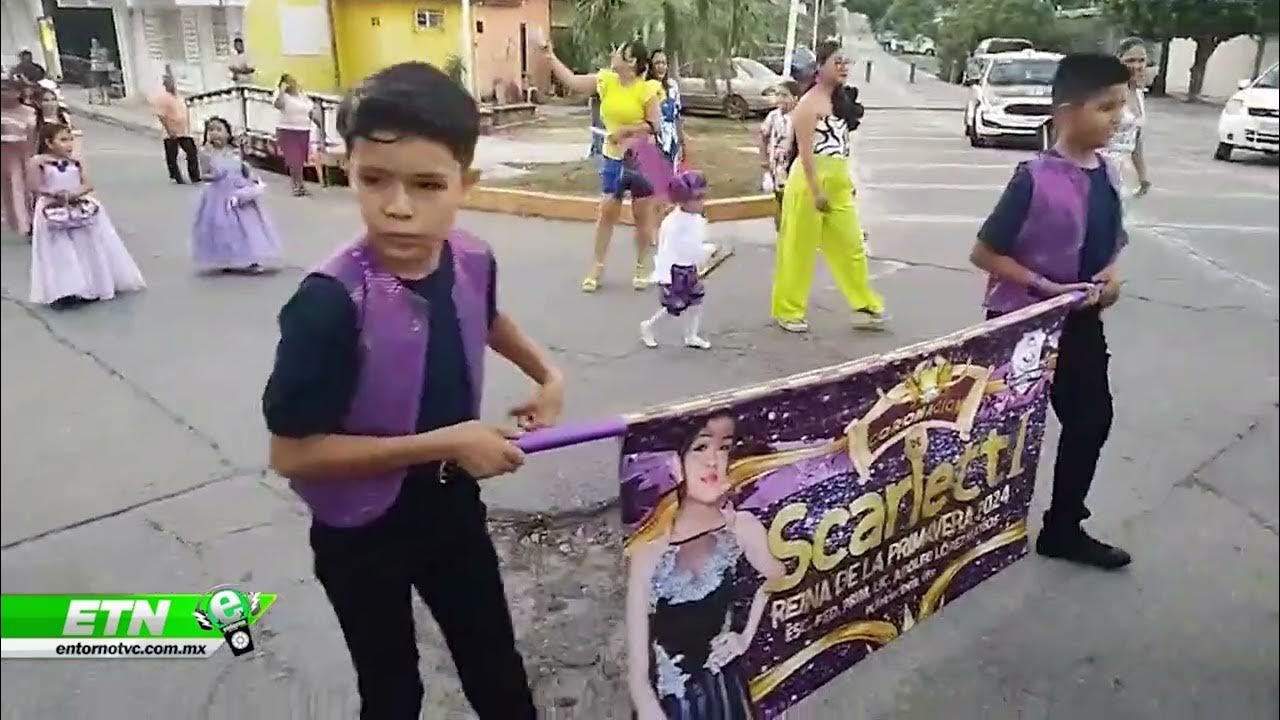 ETN 17 ABR 2024 02 DESFILE Reina infantil SCARLETT PV - YouTube