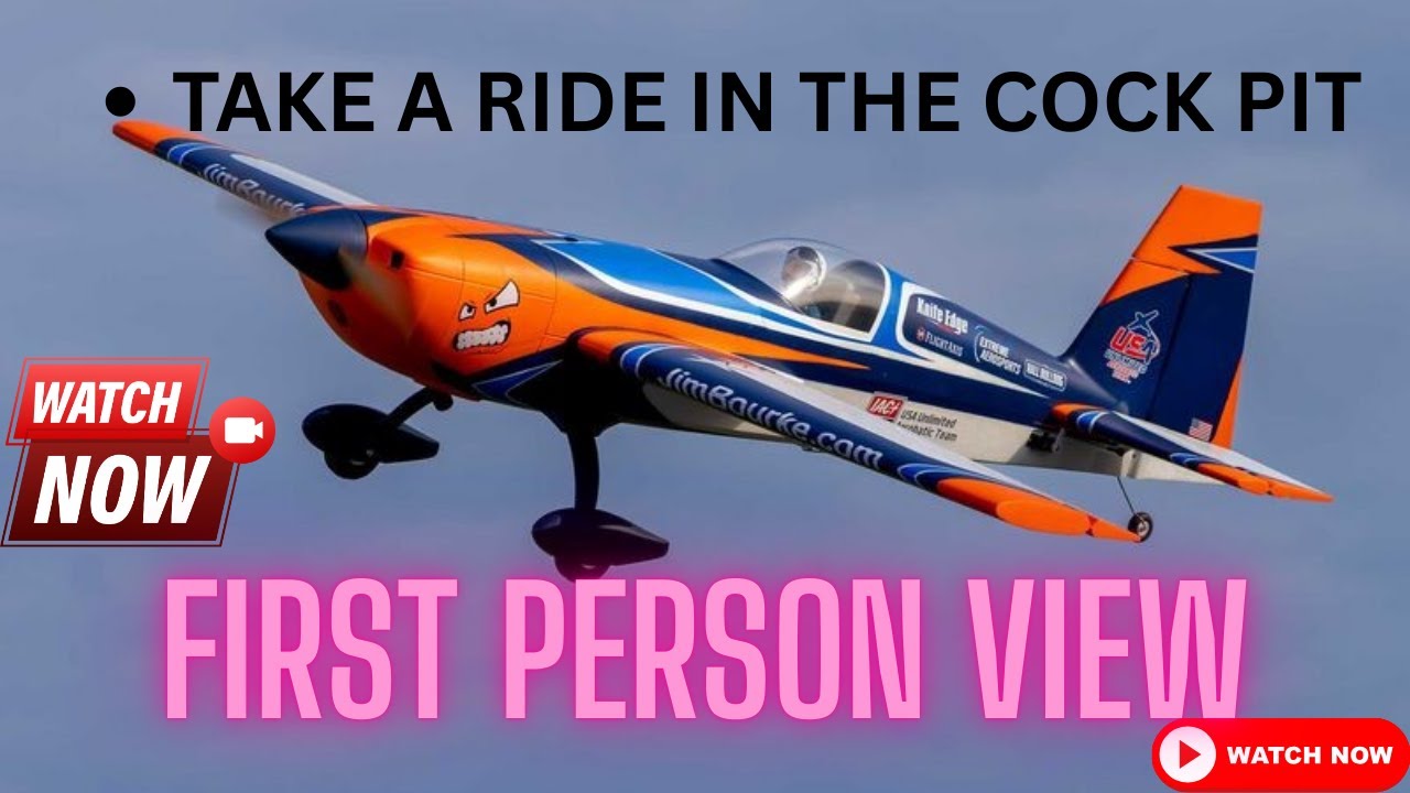 WHAT IT FEELS LIKE TO FLY A STUNT PLANE FIRST PERSON VIEW DONT GET SICK ...