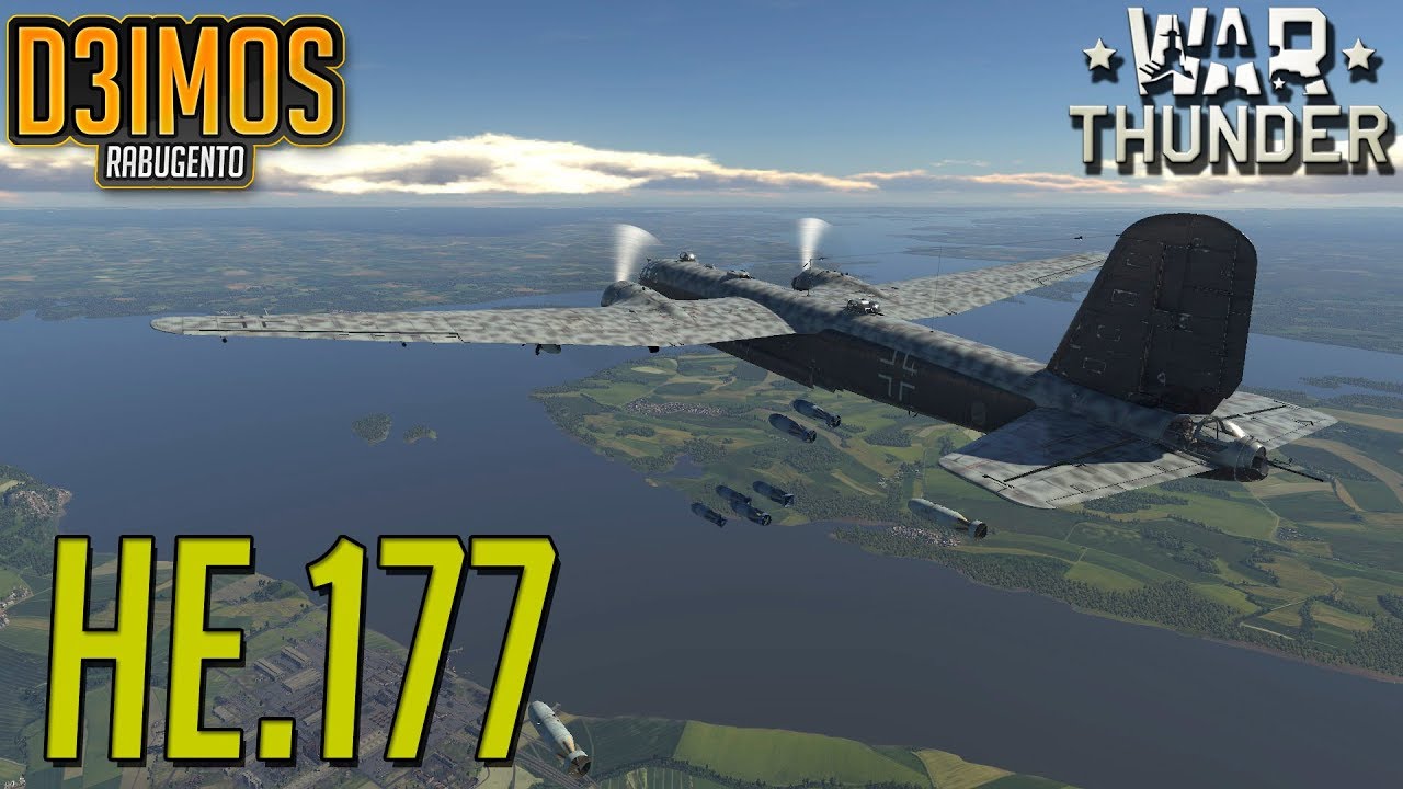 War Thunder: He177 Fortaleza Aérea Alemã! - YouTube