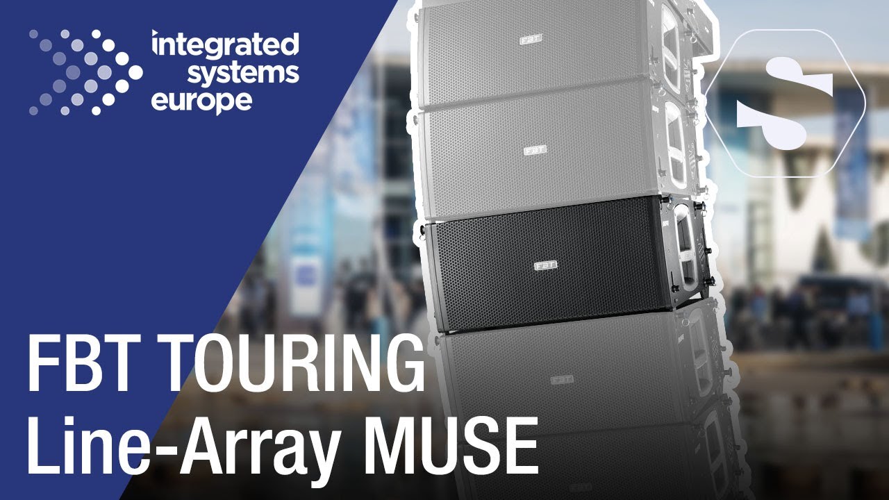 FBT Line array Muse - SonoVente.com - YouTube