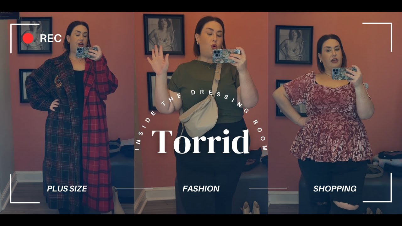 Inside the Dressing Room at Torrid | Plus Size Try On Size 18/20 - YouTube