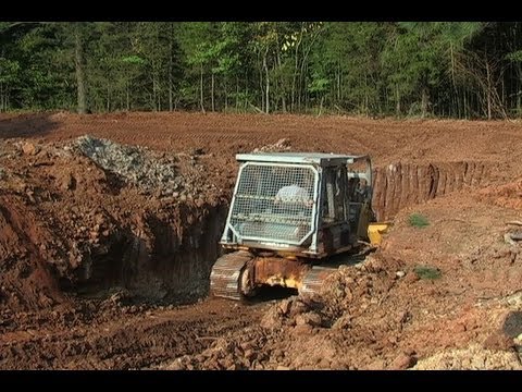 Digging the core trench - YouTube