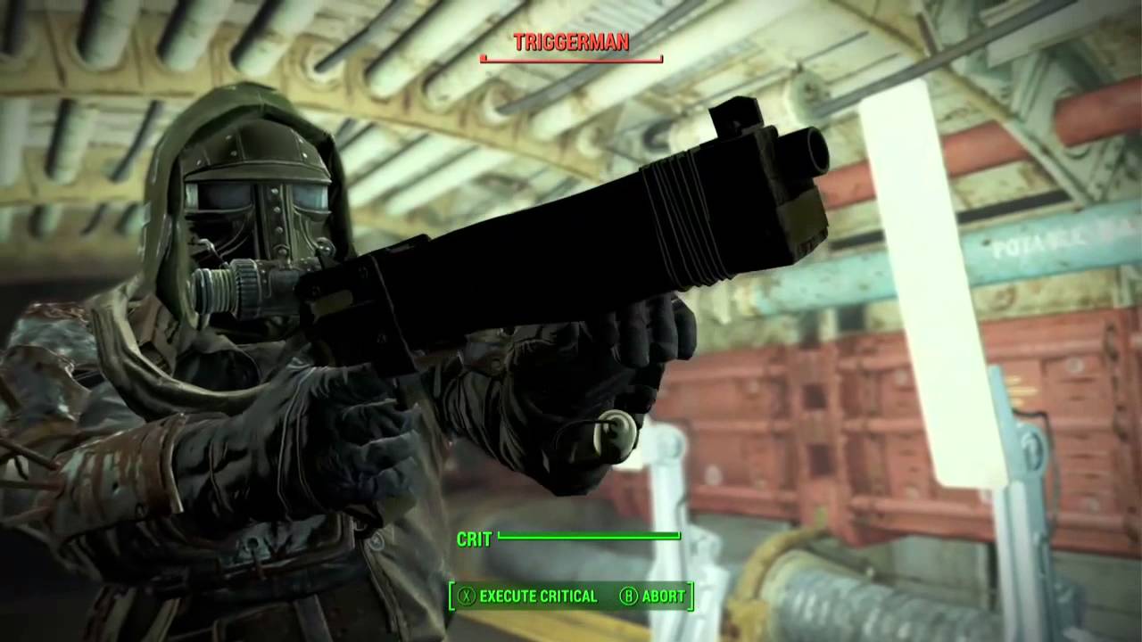 Fallout 4 - Triggerman Headshot - YouTube