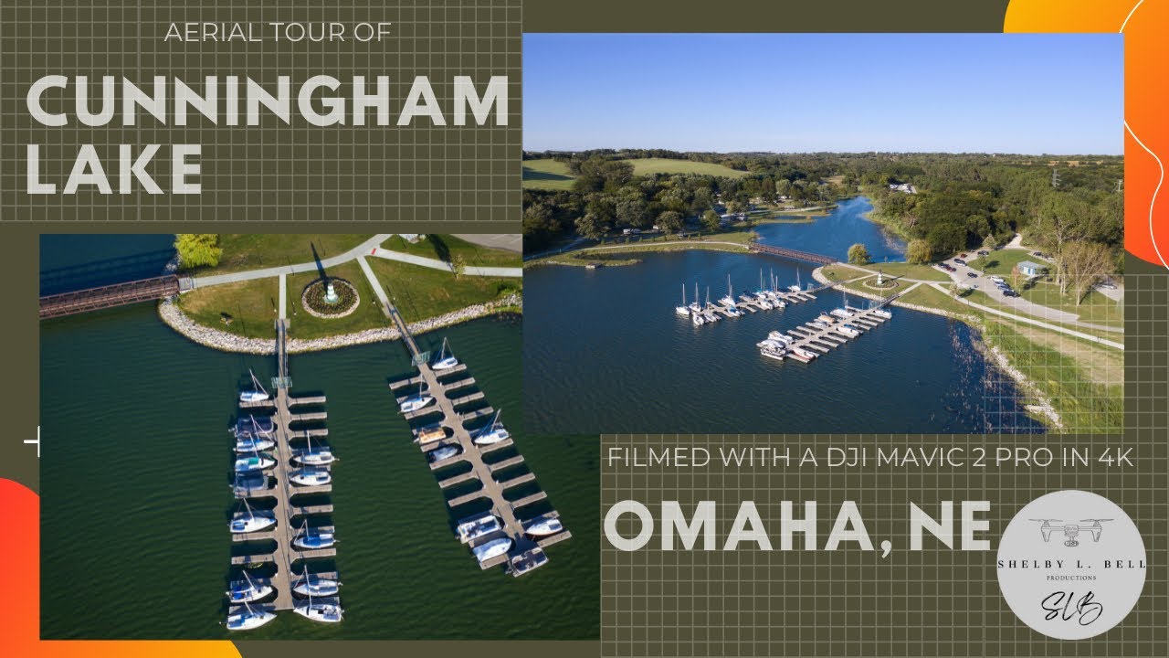 Glenn Cunningham Lake From Above in 4K - Summer - YouTube