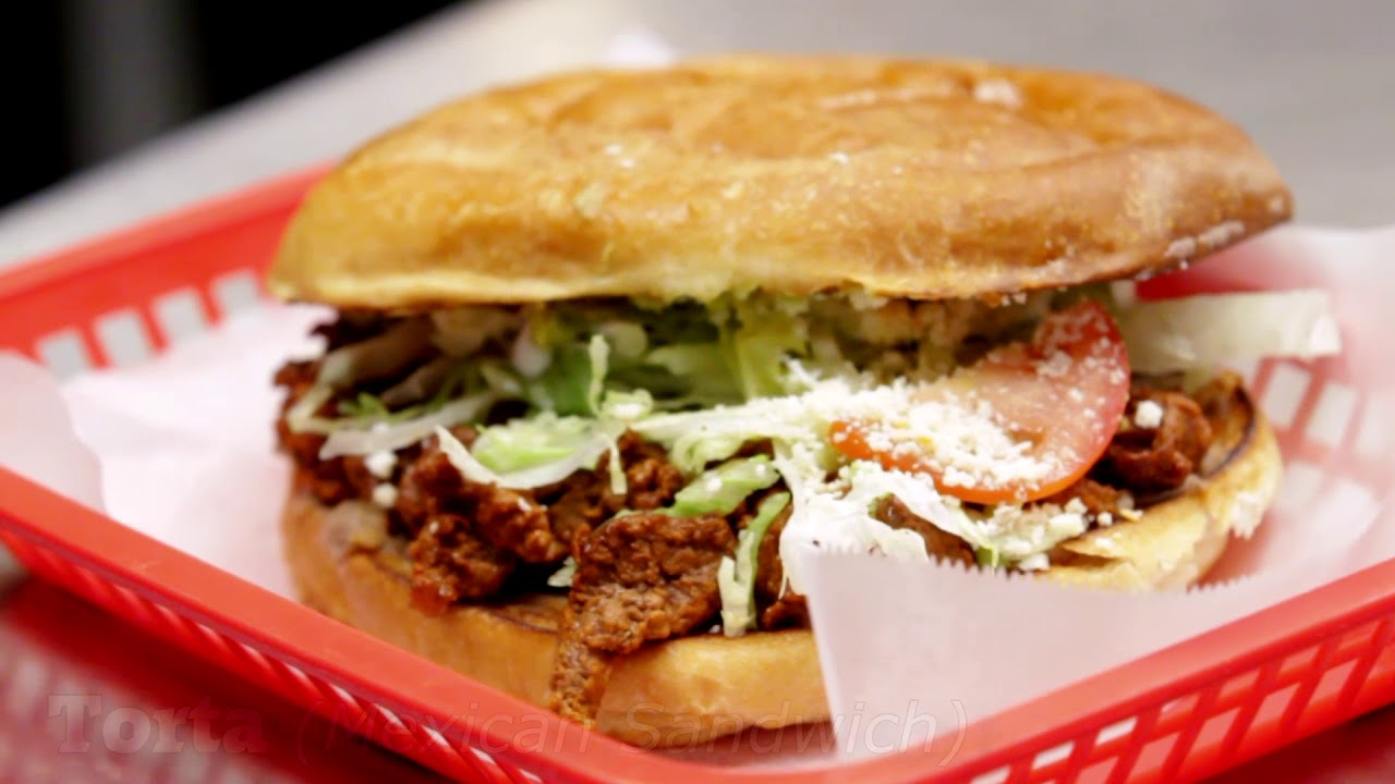 TORTA & BURRITO - Coyoacan Mexican Cuisine - YouTube