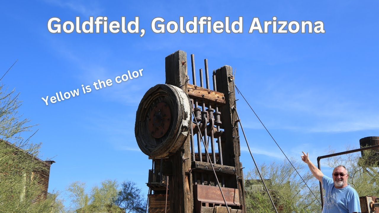 The History of Goldfield, Arizona - YouTube