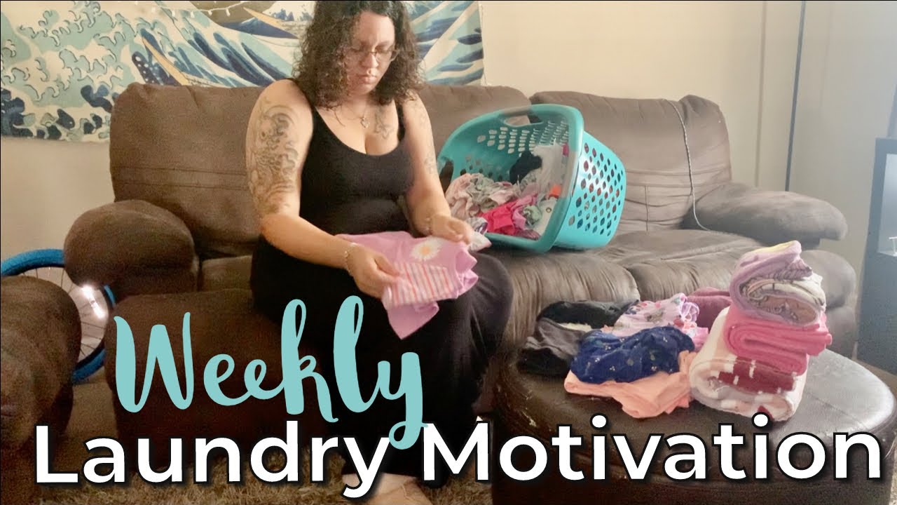EXTREME All Day Laundry | Weekly Laundry Motivation: Wash Fold Dry ...