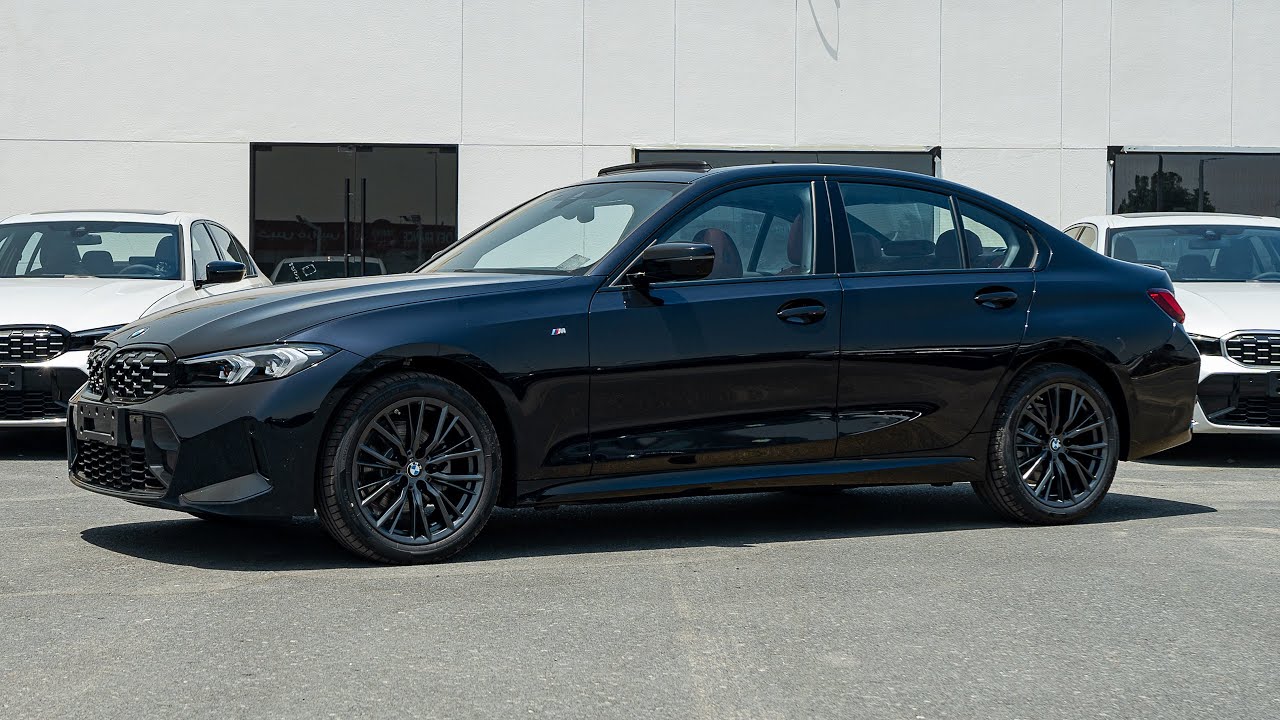BMW 325i M Sport Night Kit 2.0L Petrol 2024 Black - YouTube
