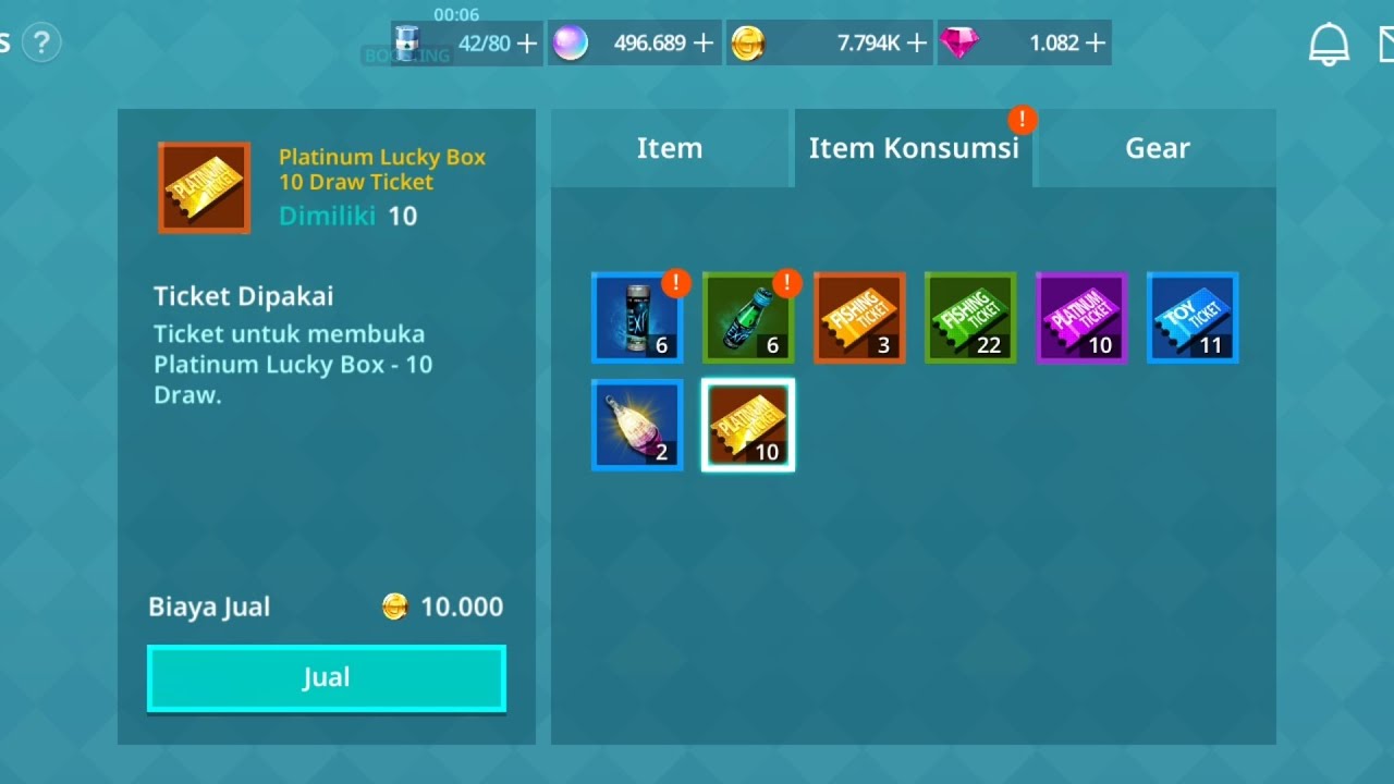 OPEN ALL TICKET IN MY IVENTORY AND NAMED FISH | WORLD FISHING ...