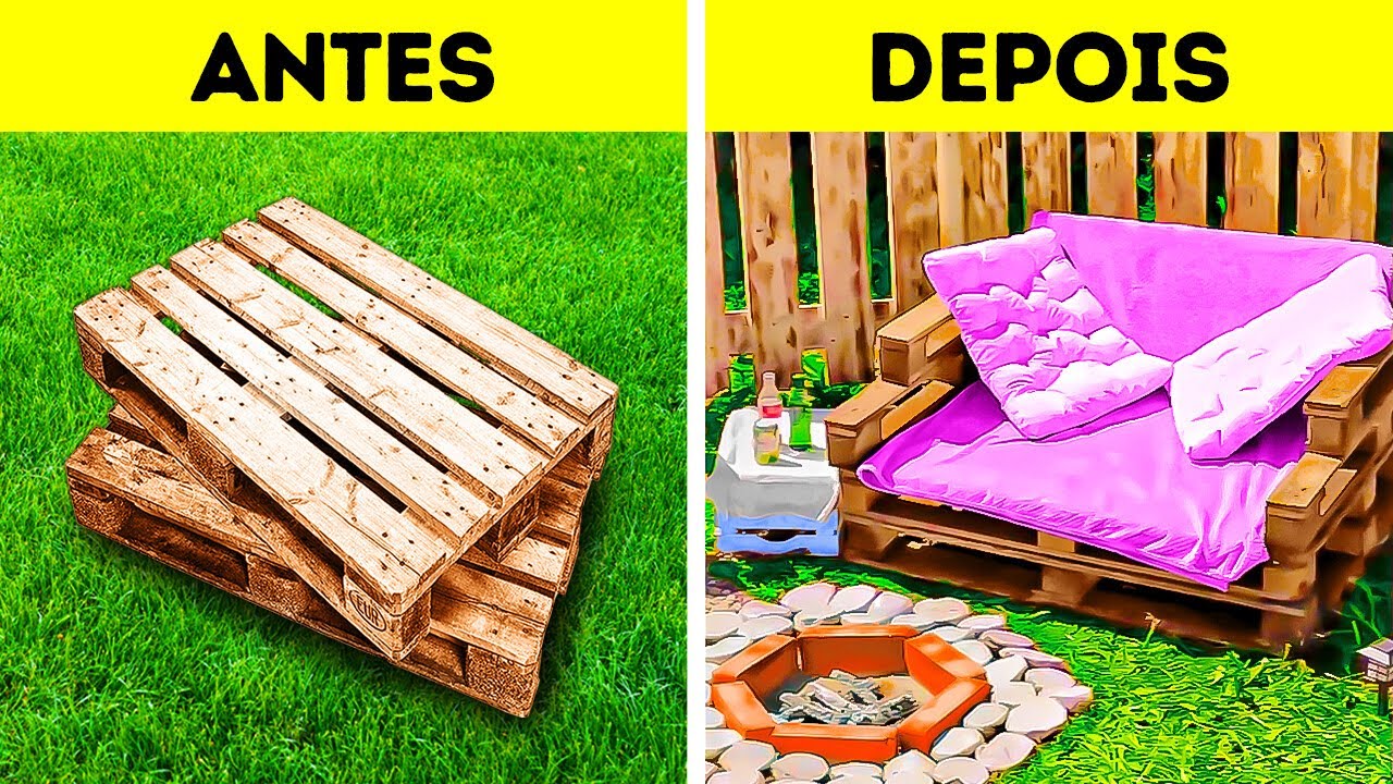 Maneiras fáceis de renovar seu quintal e ideias incríveis de design de ...
