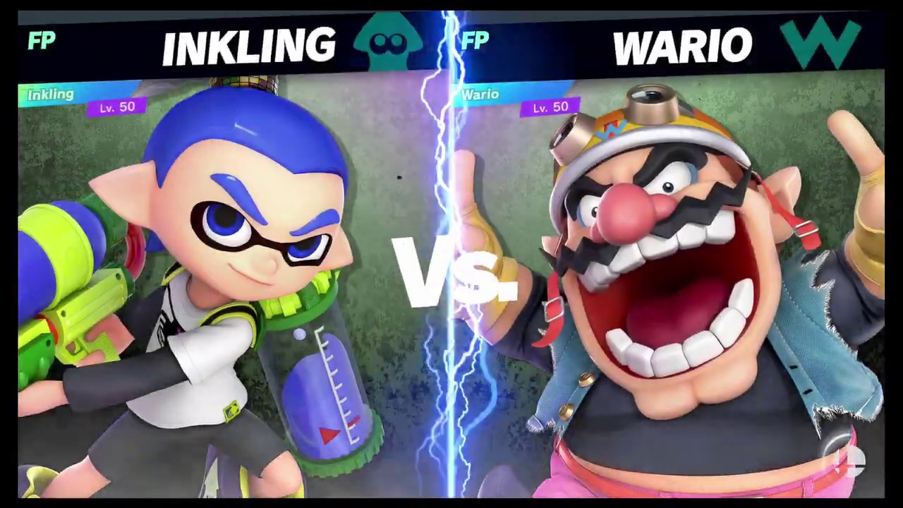Super Smash Bros Ultimate Amiibo Fights Request #4138 Inkling vs Wario ...