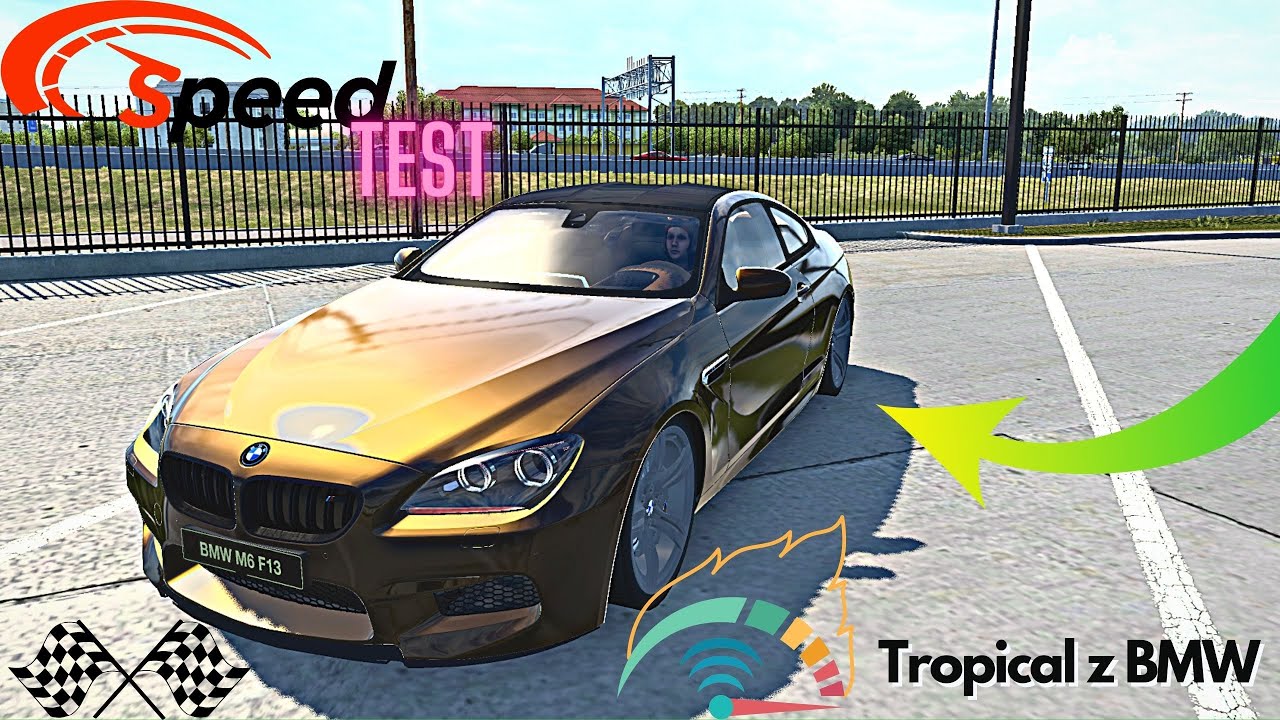 Driving My BMW In Texas // Speed Test // American Truck Simulator - YouTube