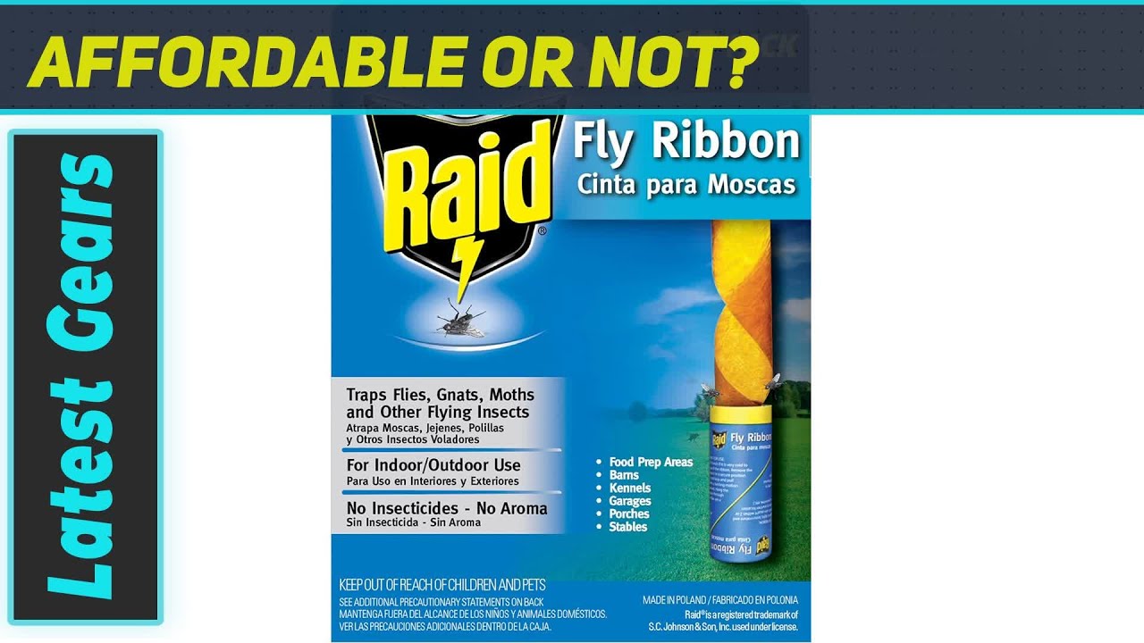 Raid Fly Ribbon: Ultimate Fly Trap Solution? - YouTube