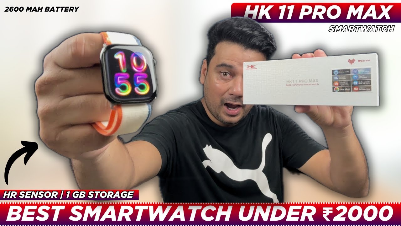 HK11 Pro Max Smartwatch Unboxing & Review | HK11 Pro Max - YouTube