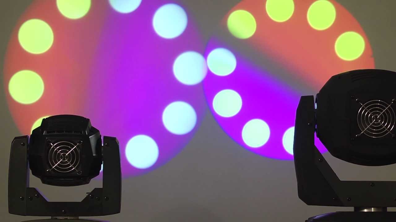 Showtec Phantom 50 LED Spot vs. Showtec Phantom 75 LED Spot - YouTube