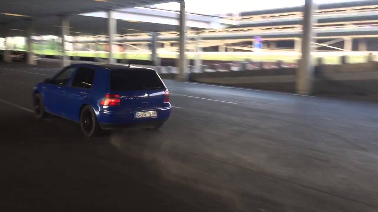 VW Golf 4 mk4 tdi Straight pipe - YouTube