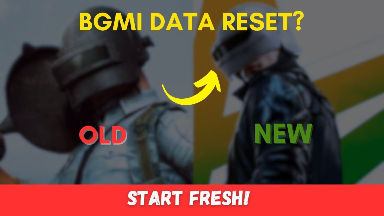 BGMI Data Reset: New Beginnings or Lost Progress? - YouTube