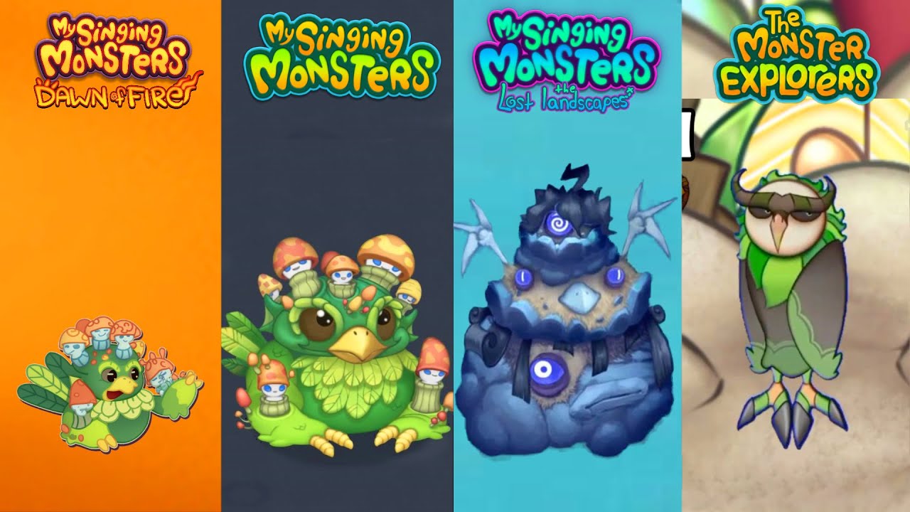 All Dawn Of Fire Vs My Singing Monster Vs The Monster Explorers Vs The ...