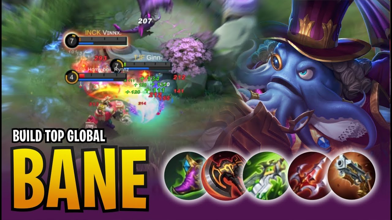 Perfect!! Regen & Damage TOP GLOBAL Bane Build and Items - MLBB ...