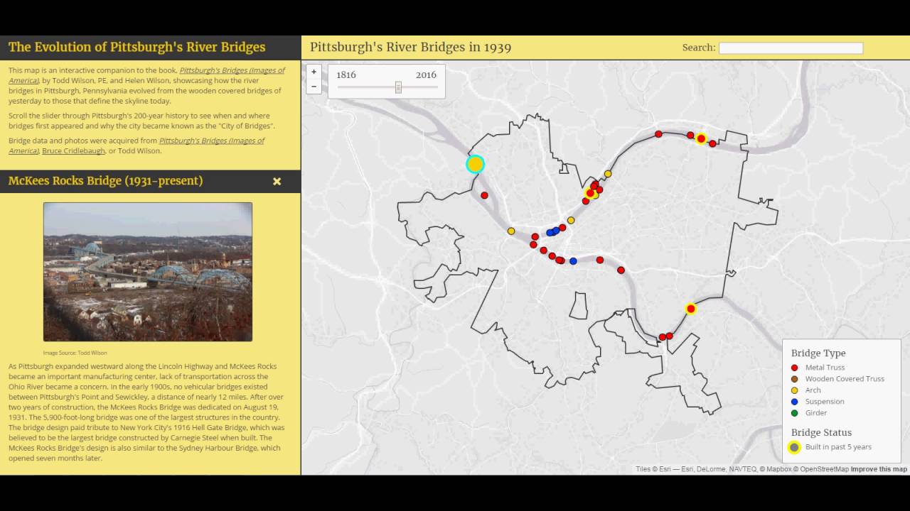 The Evolution of Pittsburgh's River Bridges - YouTube