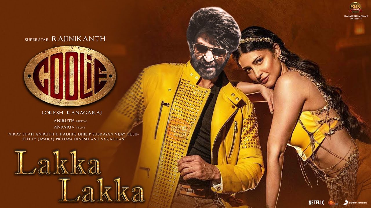 Lakka Lakka - Coolie First Single | Rajinikanth | Shruti Hassan ...