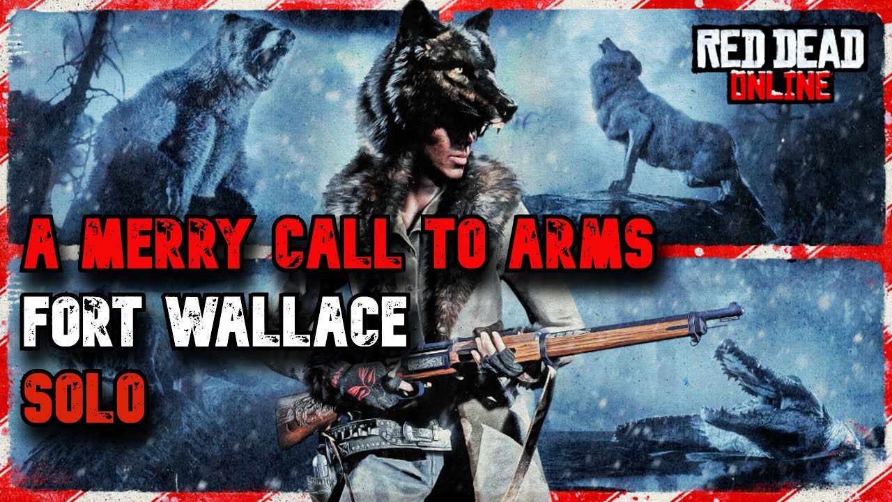Red Dead Online | A Merry Call To Arms | Fort Wallace | Solo - YouTube