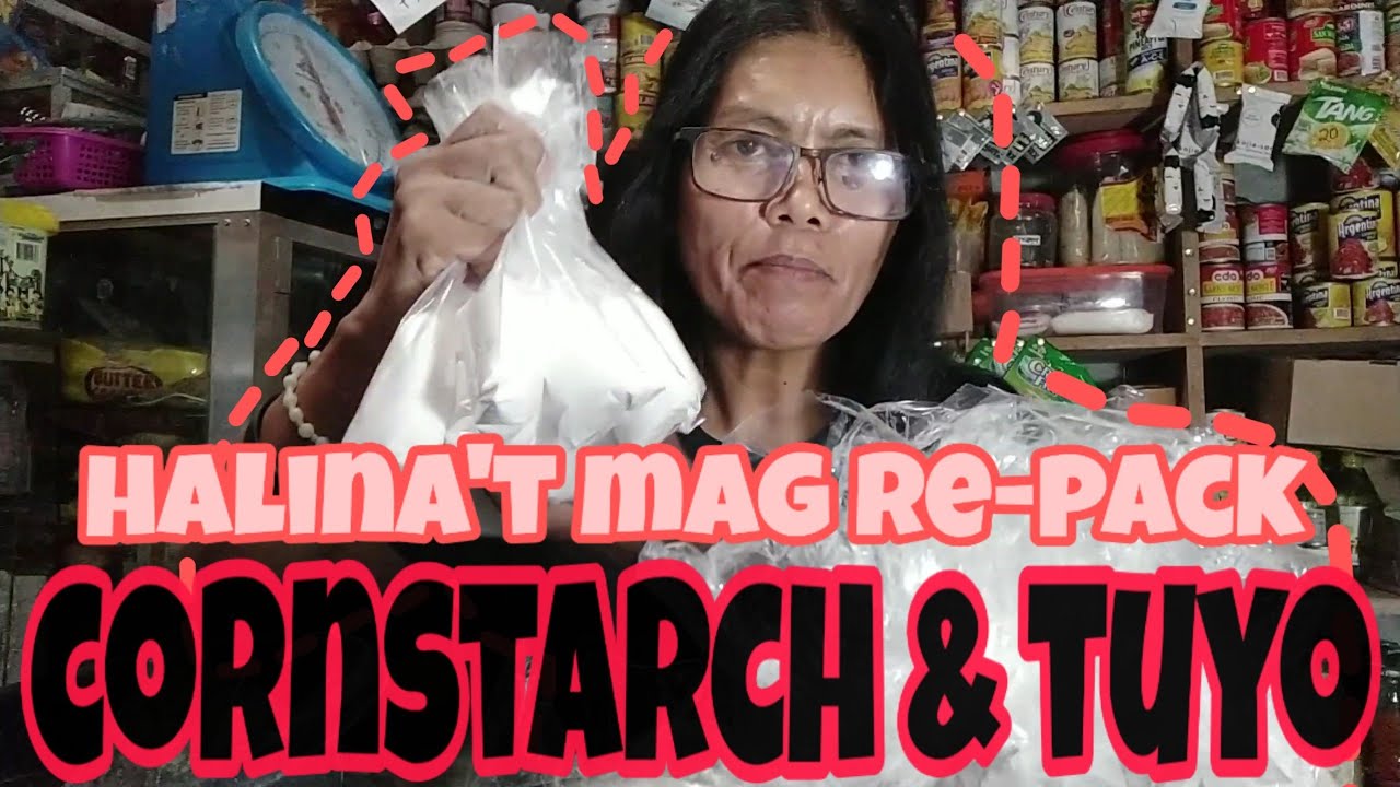 Gaano kalaki ang kikitain sa pag-repack ng tuyo & cornstarch | Vlog 05 ...