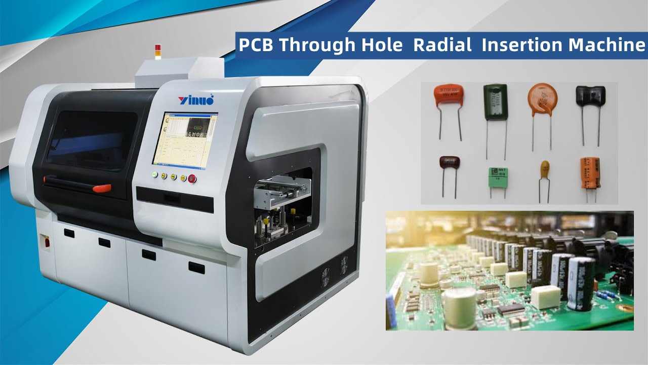 PCB Through Hole Radial Insertion Machine for Smart EMS factory PCB ...
