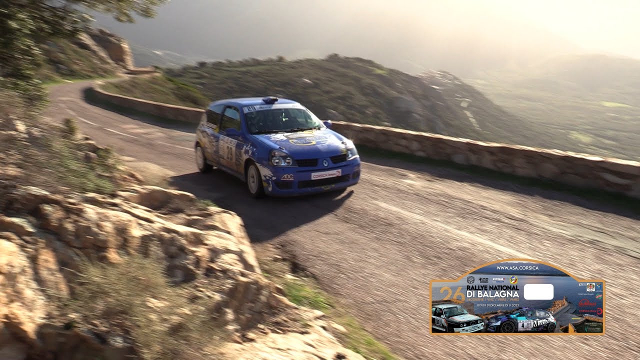 steven AMGHAR et christophe GASPARI Rallye de BALAGNE 2023 - YouTube