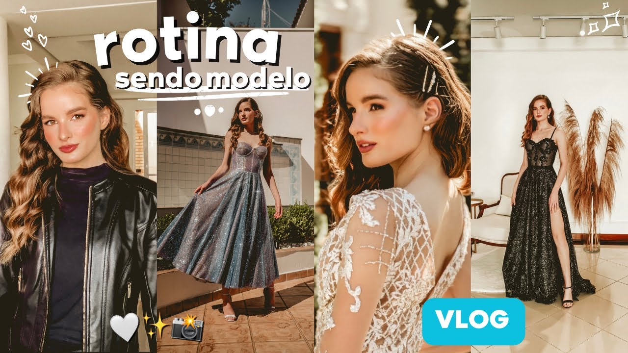 um dia comigo na minha vida de modelo!! (rotina sendo modelo) 📸🩵 - YouTube