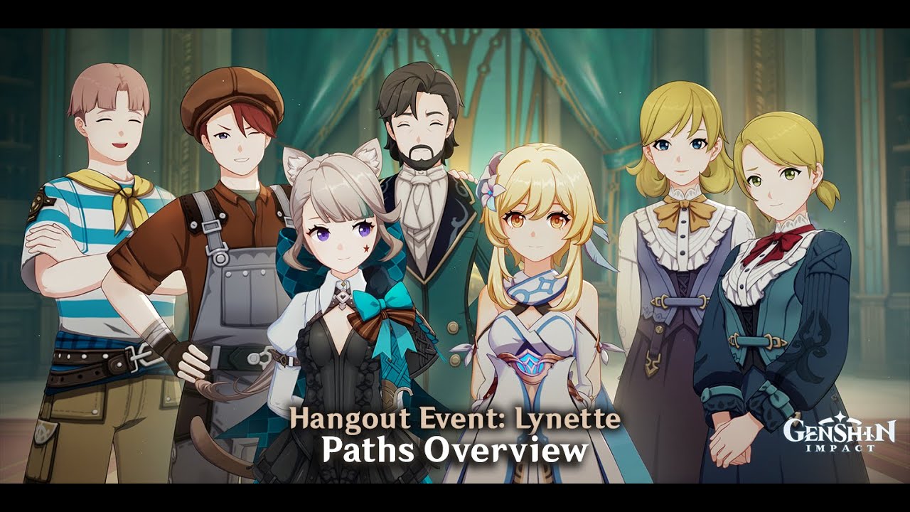Genshin Impact - Hangout Event: Lynette- Hangout Events: Series XII ...