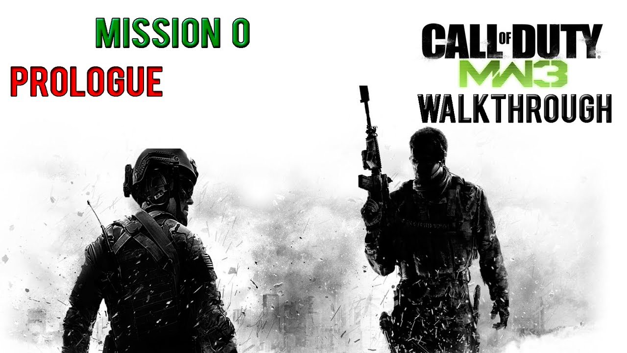 Call Of Duty Modern Warfare 3 Walkthrough - Mission 0 - Prologue - YouTube