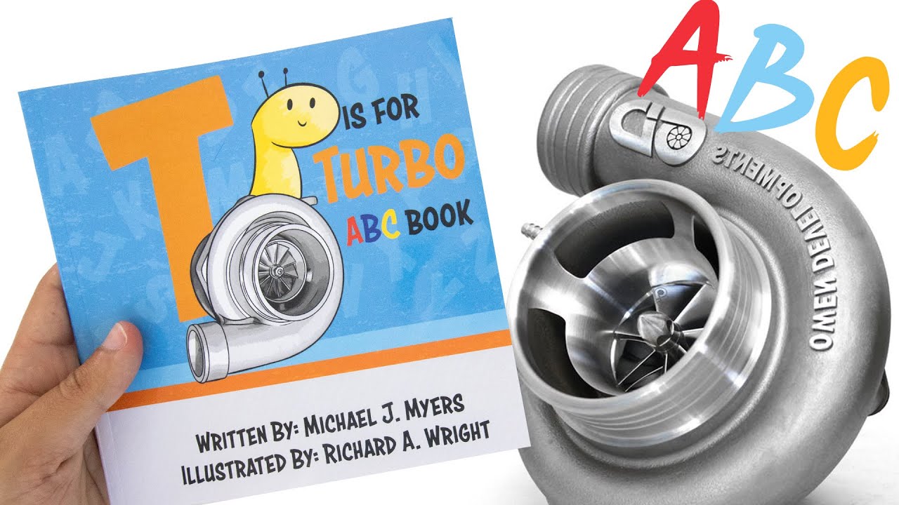 Learn ABCs with Car Parts - T is for Turbo Book Reading for kids - YouTube