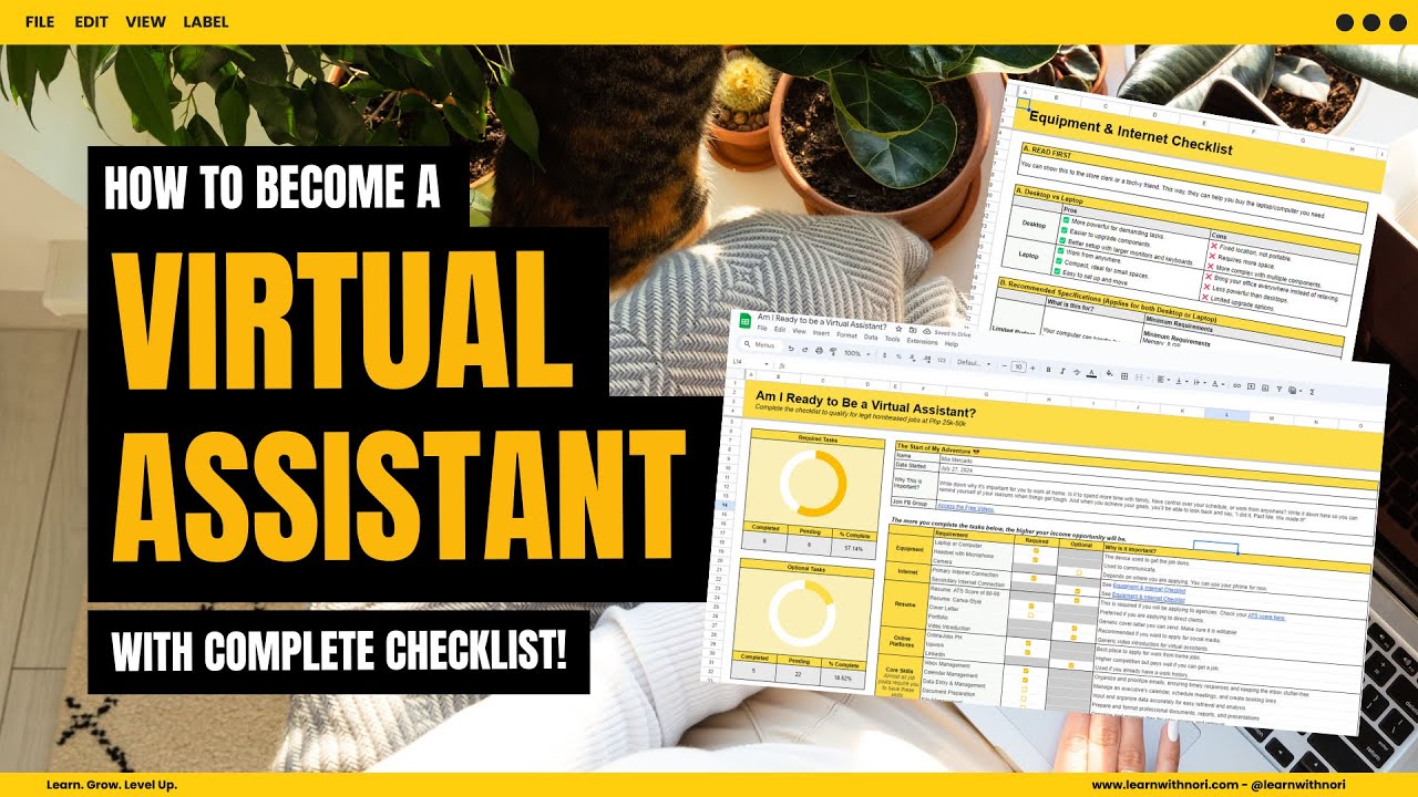 2024 Mini Virtual Assistant Training for Beginners -- with CHECKLIST ...