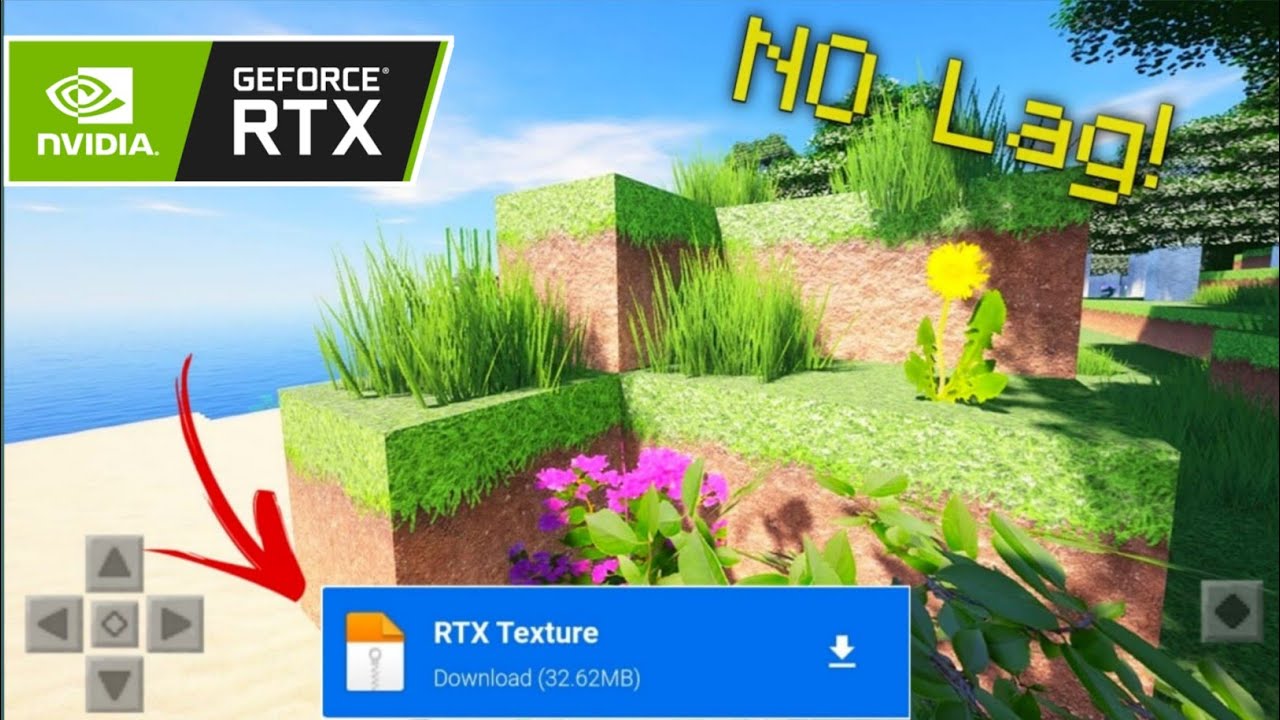 How to Download RTX Realistic TEXTURE PACK For Minecraft Pe |RTX ...