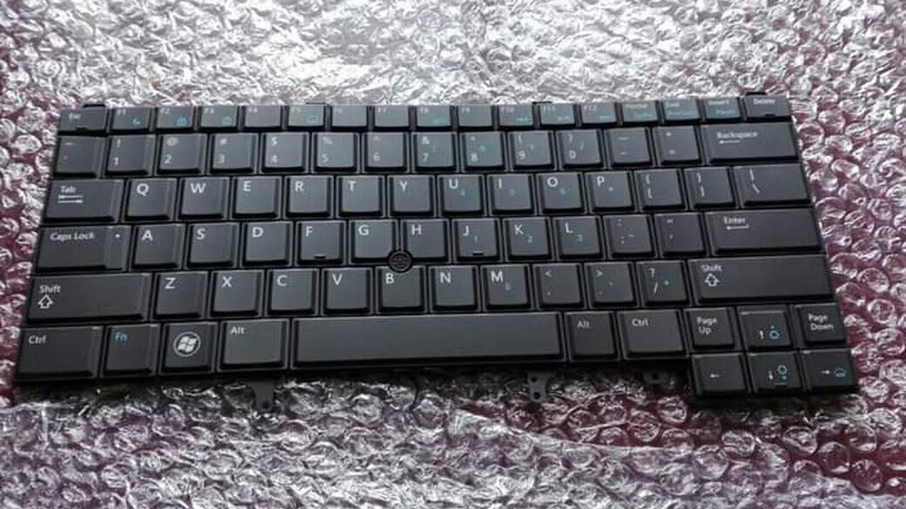 Dell Lattitude E6330 Replacing US Backlight Keyboard - YouTube