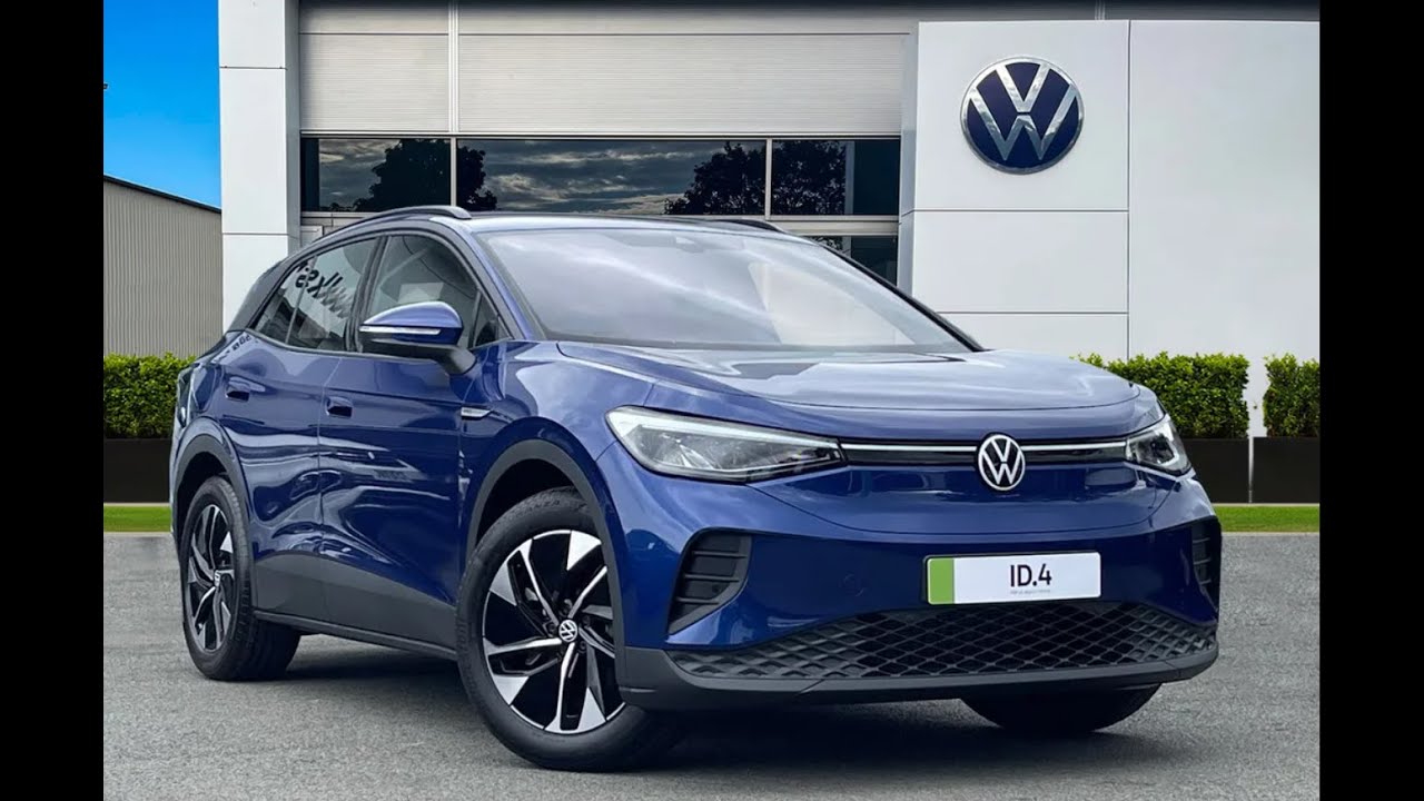 Brand New Volkswagen ID.4 Life Edition 77kWk 204PS in Blue Dusk ...