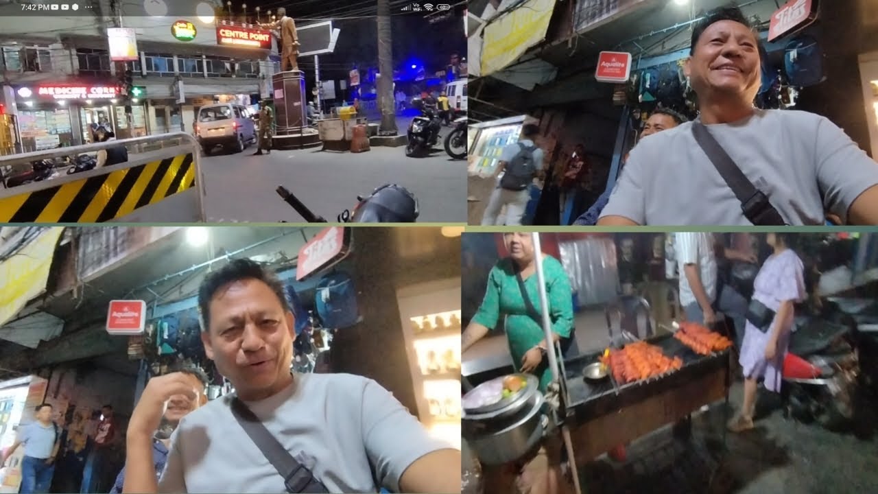 Monthly Shopping at Night, Kalimpong Town, @anandtamang8144 - YouTube