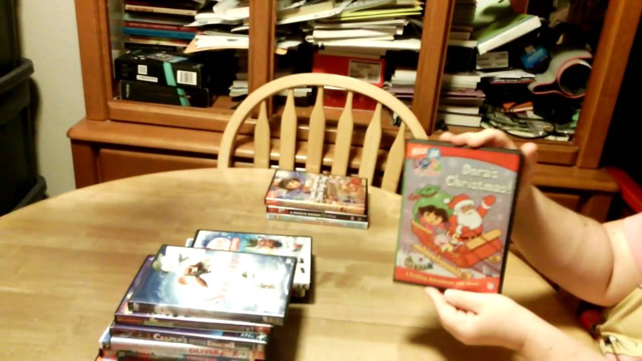 My Christmas DVD Collection! Part 1 - YouTube