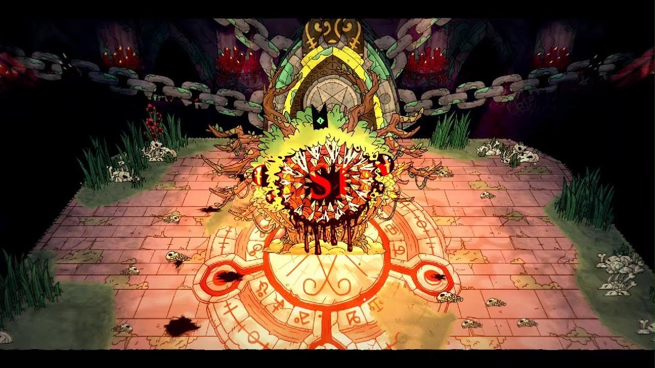 Leshy Boss Fight|Cult Of The Lamb PS5 - YouTube