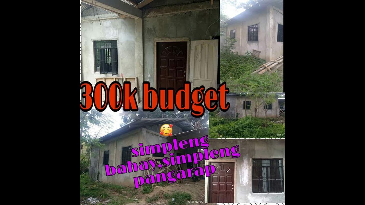 Simpleng bahay, simpleng pangarap WORTH 300K. MAY SALING BAHAY KNA. (vlog#1) - YouTube