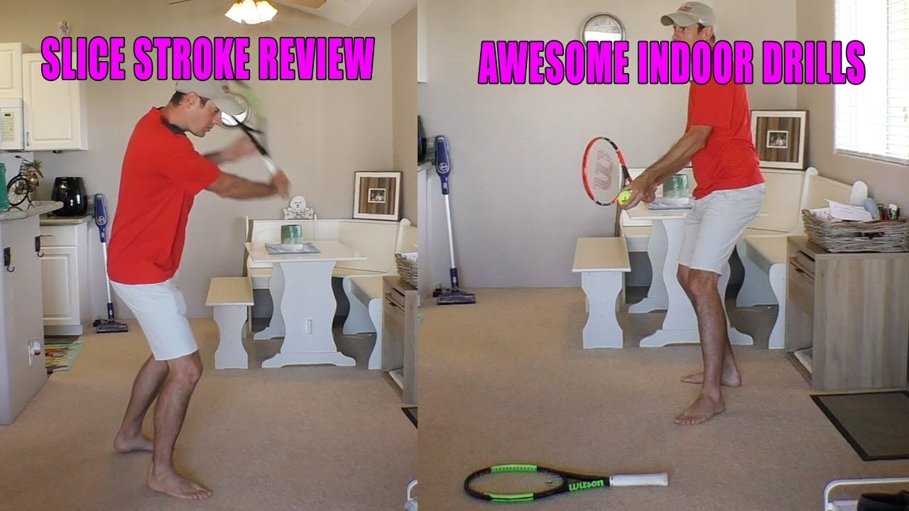 5-Day At-Home Tennis Practice - Day 5 - Great Small Space Tennis Drills ...