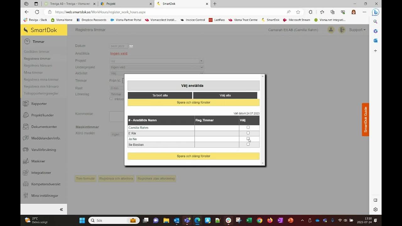 Integration mellan Smartdok och Visma net ERP - YouTube