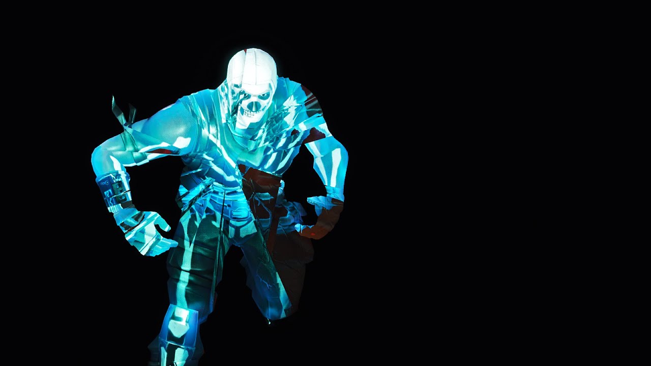 how to get the new blue skull trooper style - YouTube