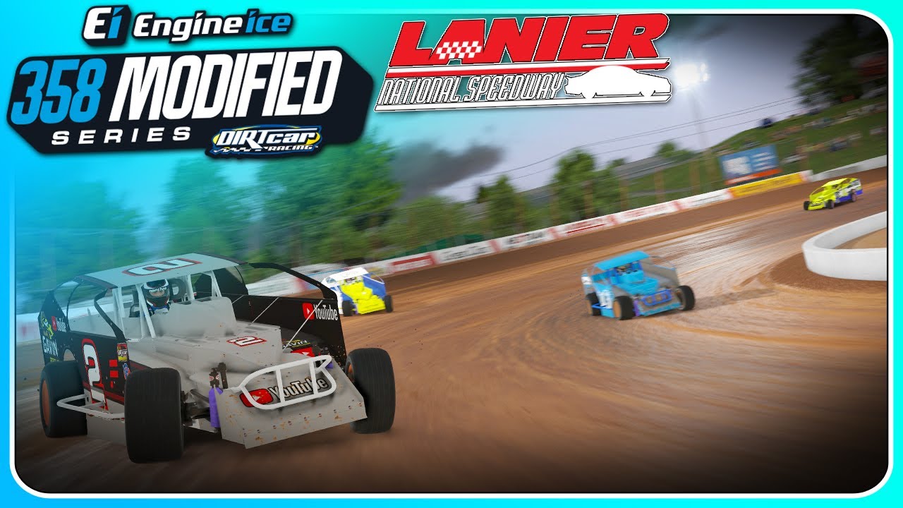 358 Modified - Lanier Speedway - iRacing Dirt - YouTube