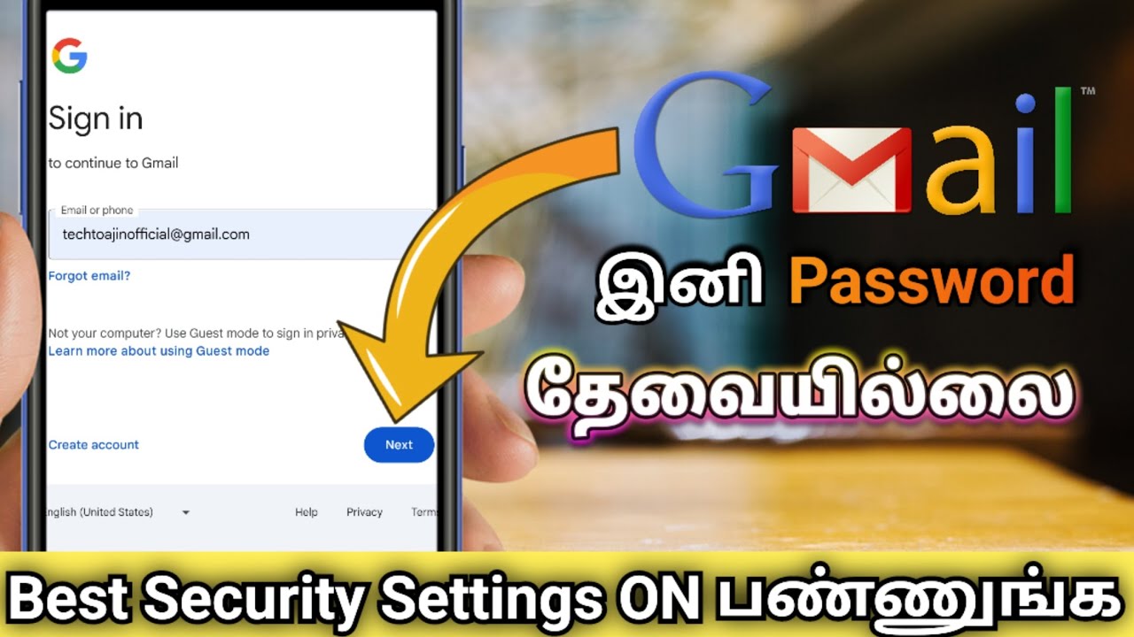 Gmail New Security Features | how to enable passkey in gmail account - YouTube