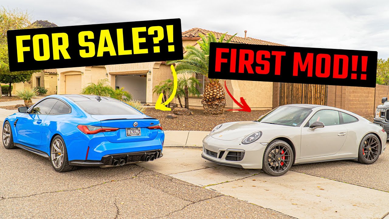FIRST Mod to my Porsche 911 GTS | Selling My RARE VooDoo Blue M4 ...