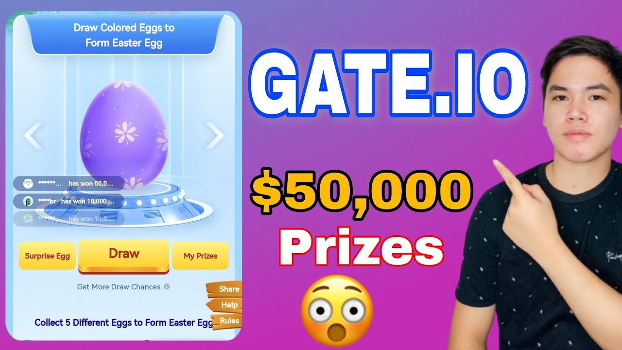 GATE IO BEST TO USE EXCHANGE PLATFORM AND WIN $50,000 PRIZES! - YouTube
