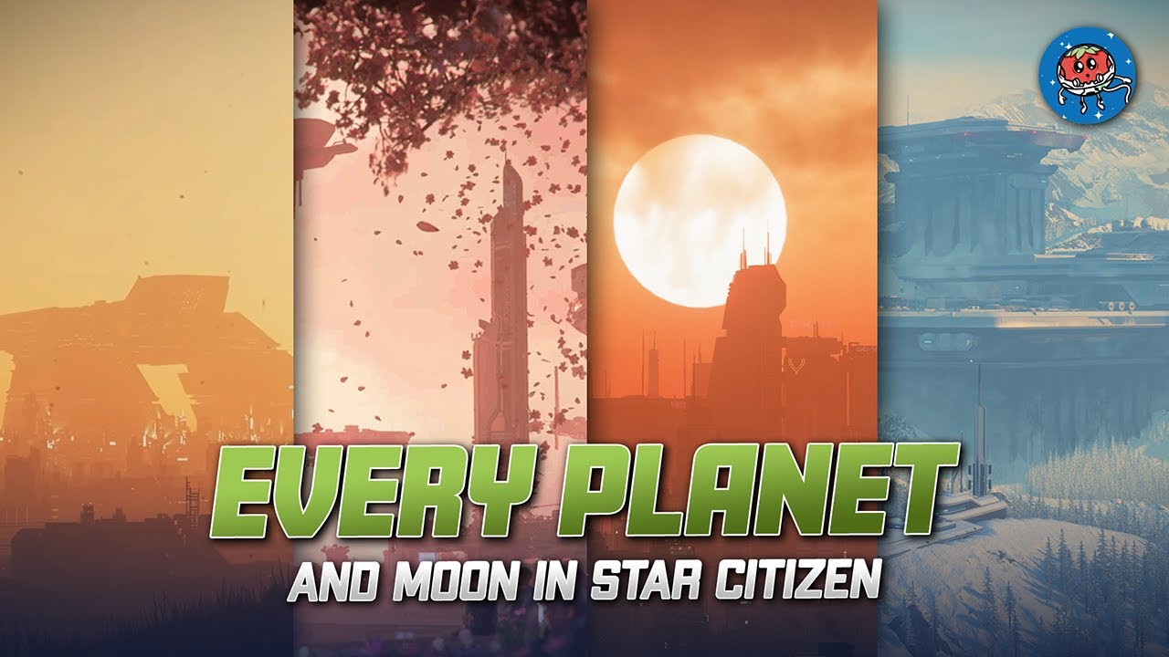 Exploring Every Planet System in Star Citizen | Hurston, Microtech ...